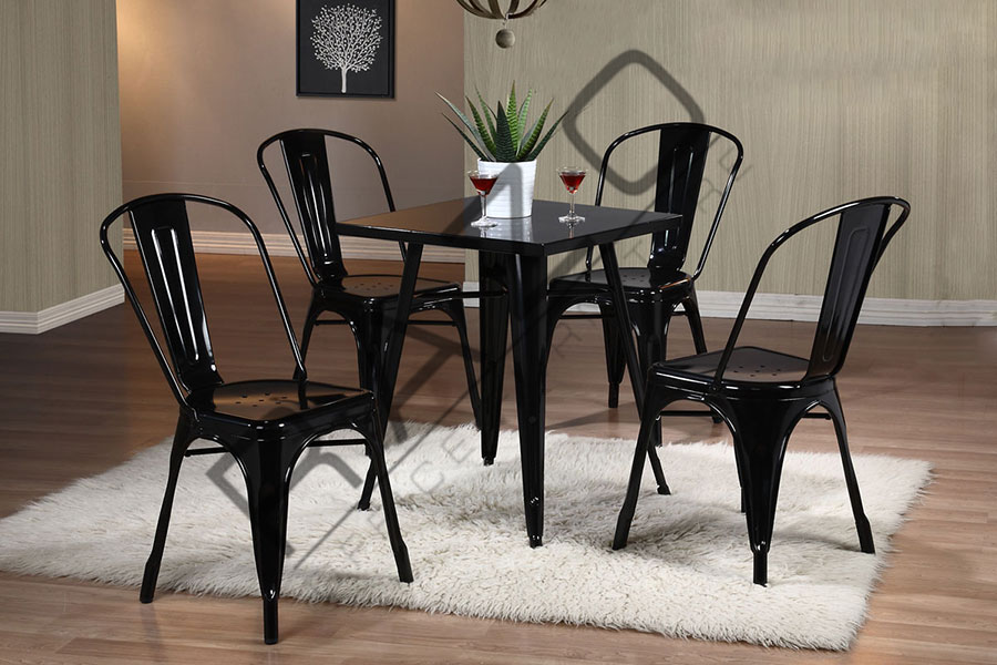 Modern Dining Table Set | Cafe Table Set -D861T-861CBL